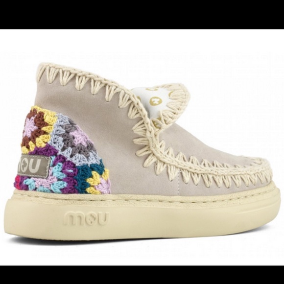 Mou | Shoes | Mou Crochet Bold Sneaker | Poshmark